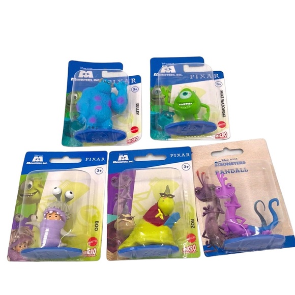 Mattel | Toys | Mattel Disney Pixar Monsters Inc Micro Collection ...